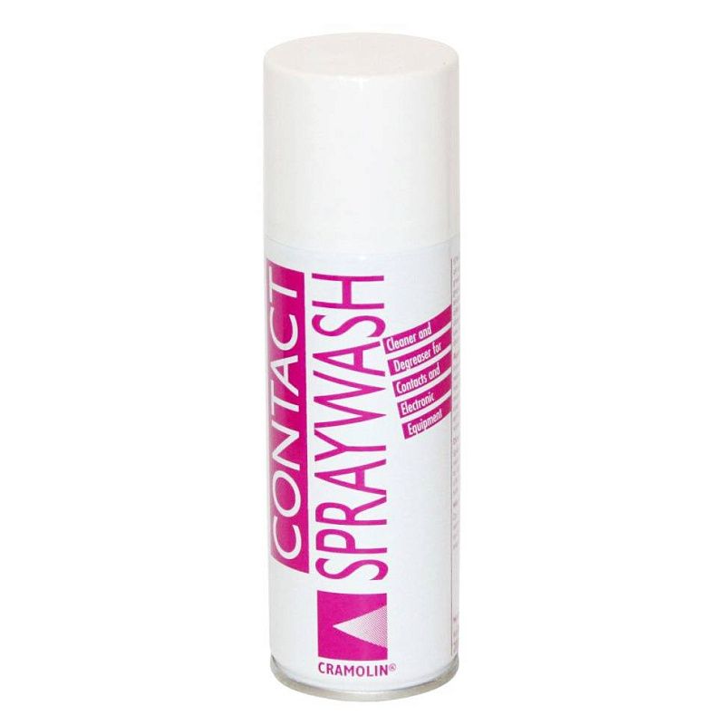Очиститель контактов и электронного оборудования CRAMOLIN SPRAYWASH, 400ml